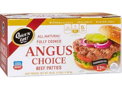 QUICK'N EAT ANGUS CHOICE PATTIES - Valdez Market